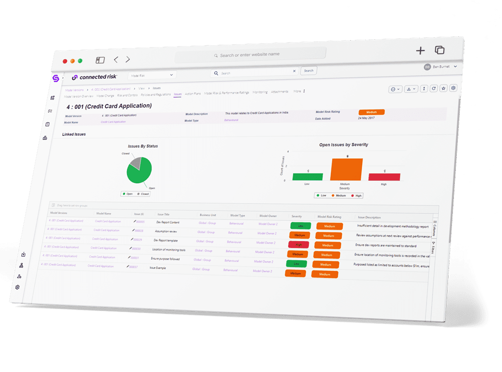 Model Risk Management on Connected Risk® | The industry's leading model ...