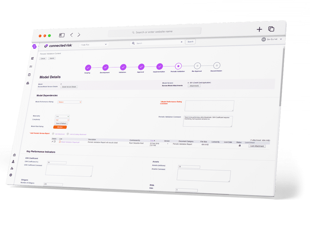 Model Risk Management on Connected Risk® | The industry's leading model ...